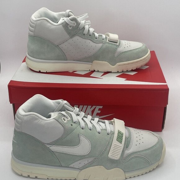 Nike | Shoes | Nike Air Trainer Enamel Green Summit White Mens Size 91 ...